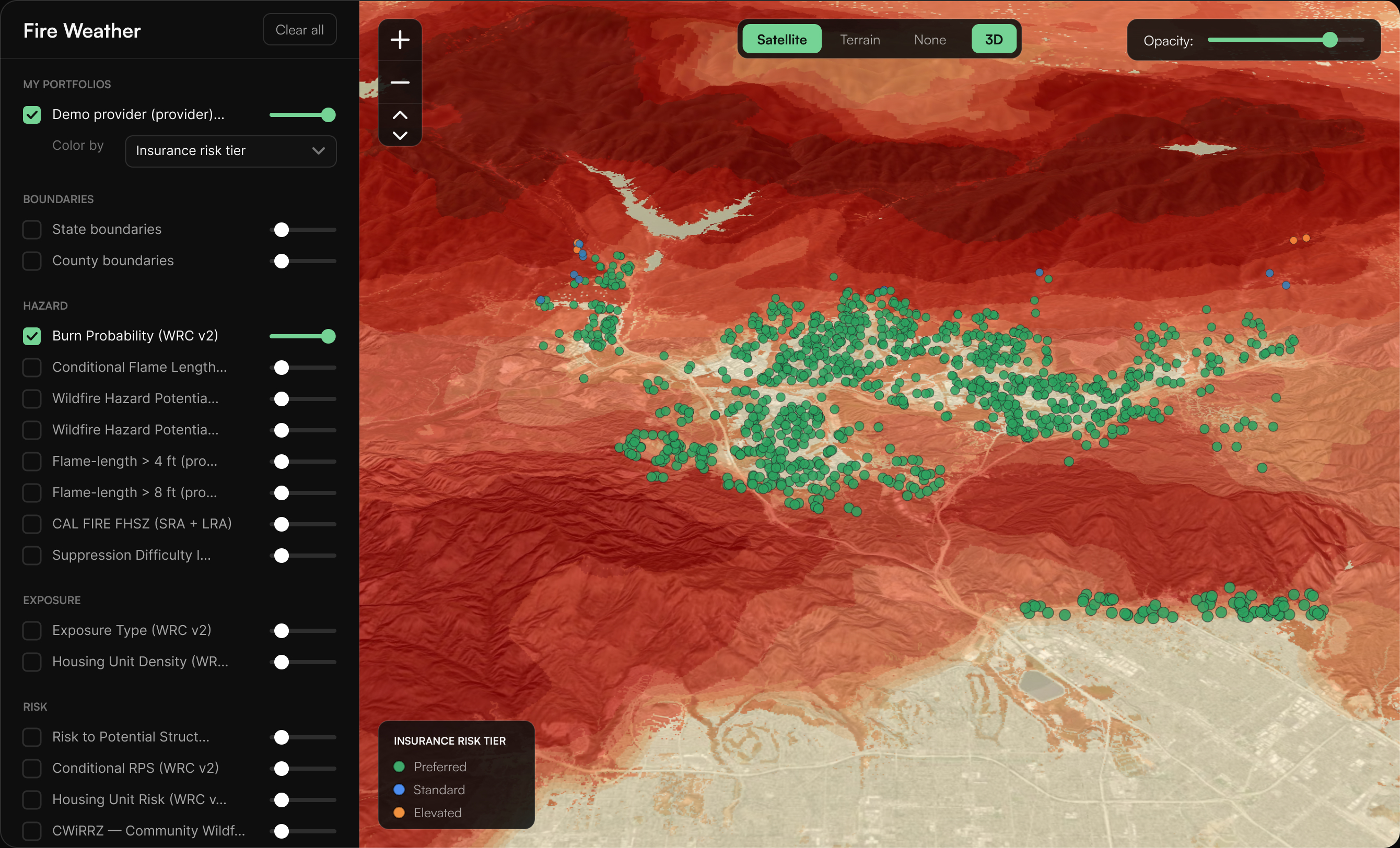 Wildfire Risk Intelligence for P&C Carriers | Pyre by Neural Earth